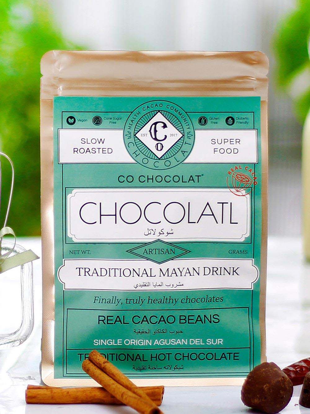 Traditional Mayan Hot Chocolate Pouch - CO Chocolat
